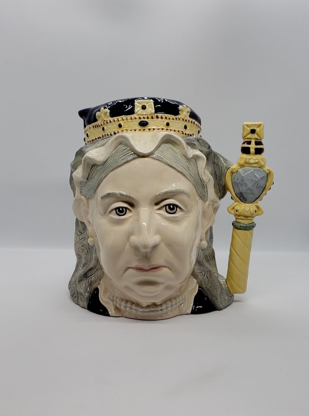 Queen Victoria Royal Doulton Collectible Jug - Etsy
