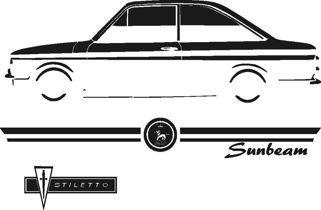 Sunbeam Stiletto SVG - Etsy