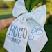 HOCO Bouquet Sash With Name, Custom Homecoming Ribbon, Homecoming ...