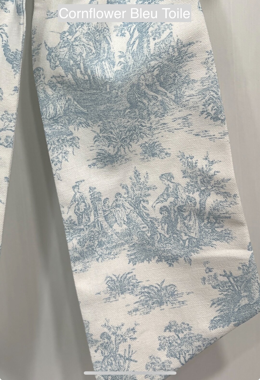 PLAIN Classic French Toile Wreath Sash, PLAIN French Country Monogram ...