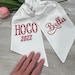 HOCO Bouquet Sash With Name, Custom Homecoming Ribbon, Homecoming ...