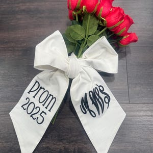 PROM Bouquet Sash With Name, Custom Prom Ribbon, Prom Bouquet Sash ...