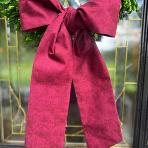 BLANK Wreath Sash With Monogram, Wreath Bow, Front Door Wreath ...