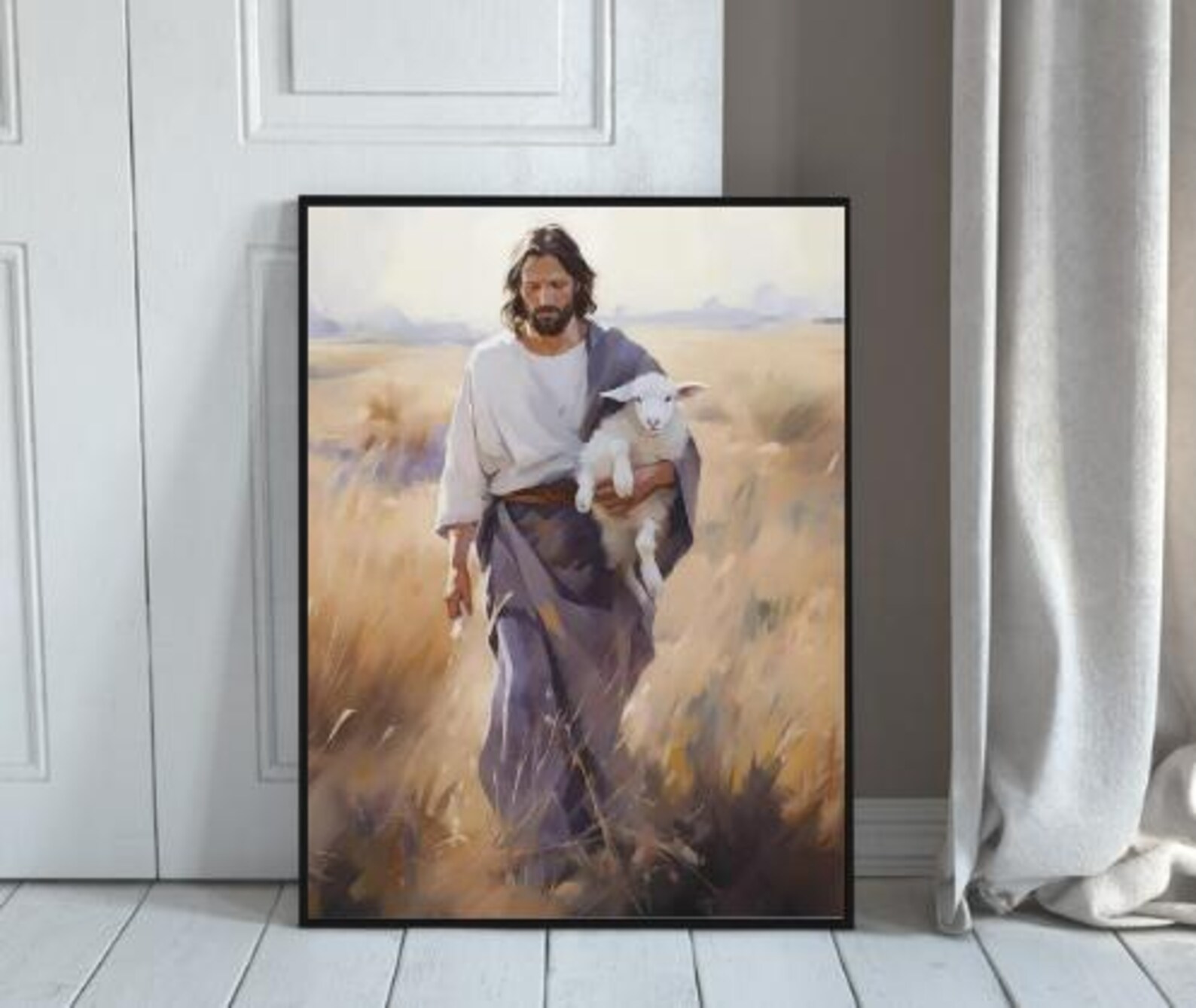 The Journey Home by Gabriel Heaton Jesus Holding Lamb Jesus Christ ...