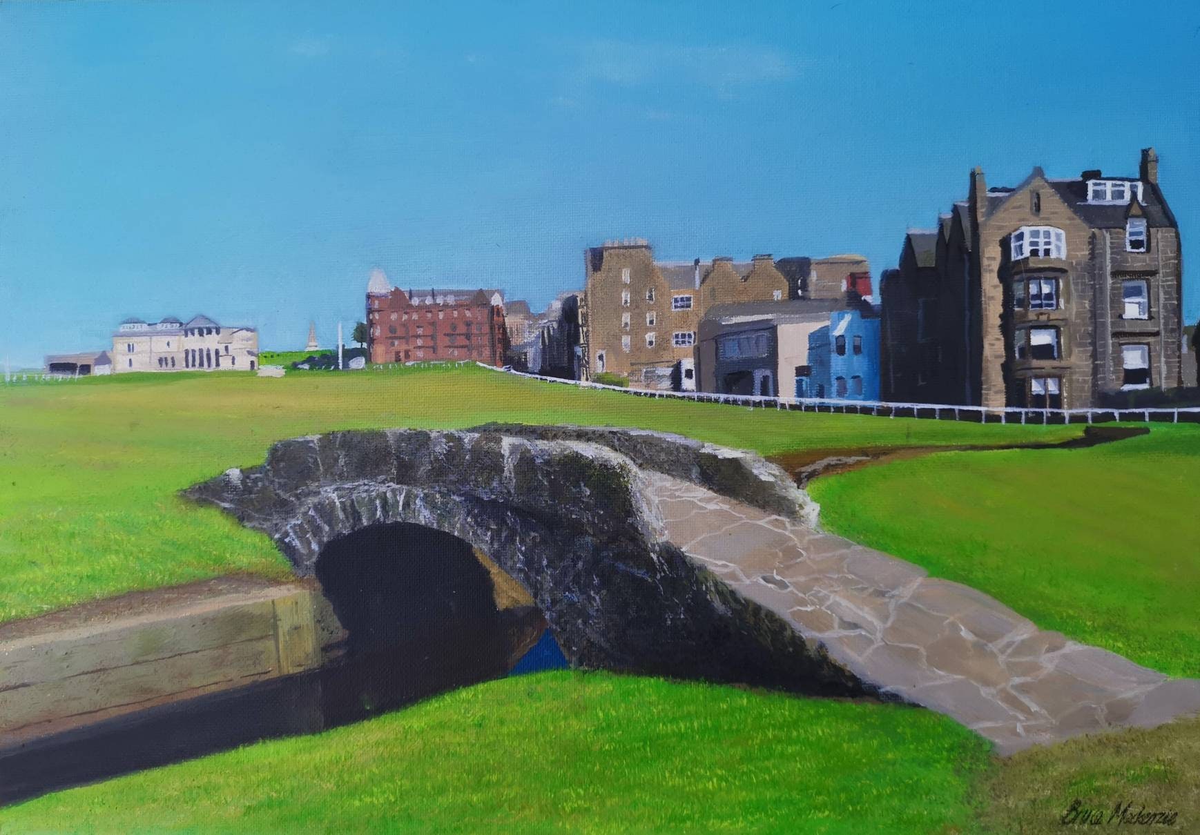 Swilken Bridge St Andrews Limited Edition Signed Print - Etsy