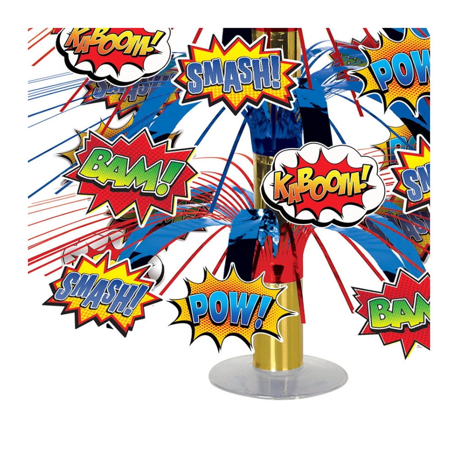 Superhero Slogans Table Centerpiece, Superhero Party Decor, Superhero ...