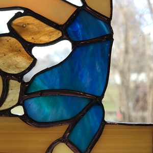 Gymnast - Balance Beam Stained Glass Sun-catcher. When the Floor Just ...