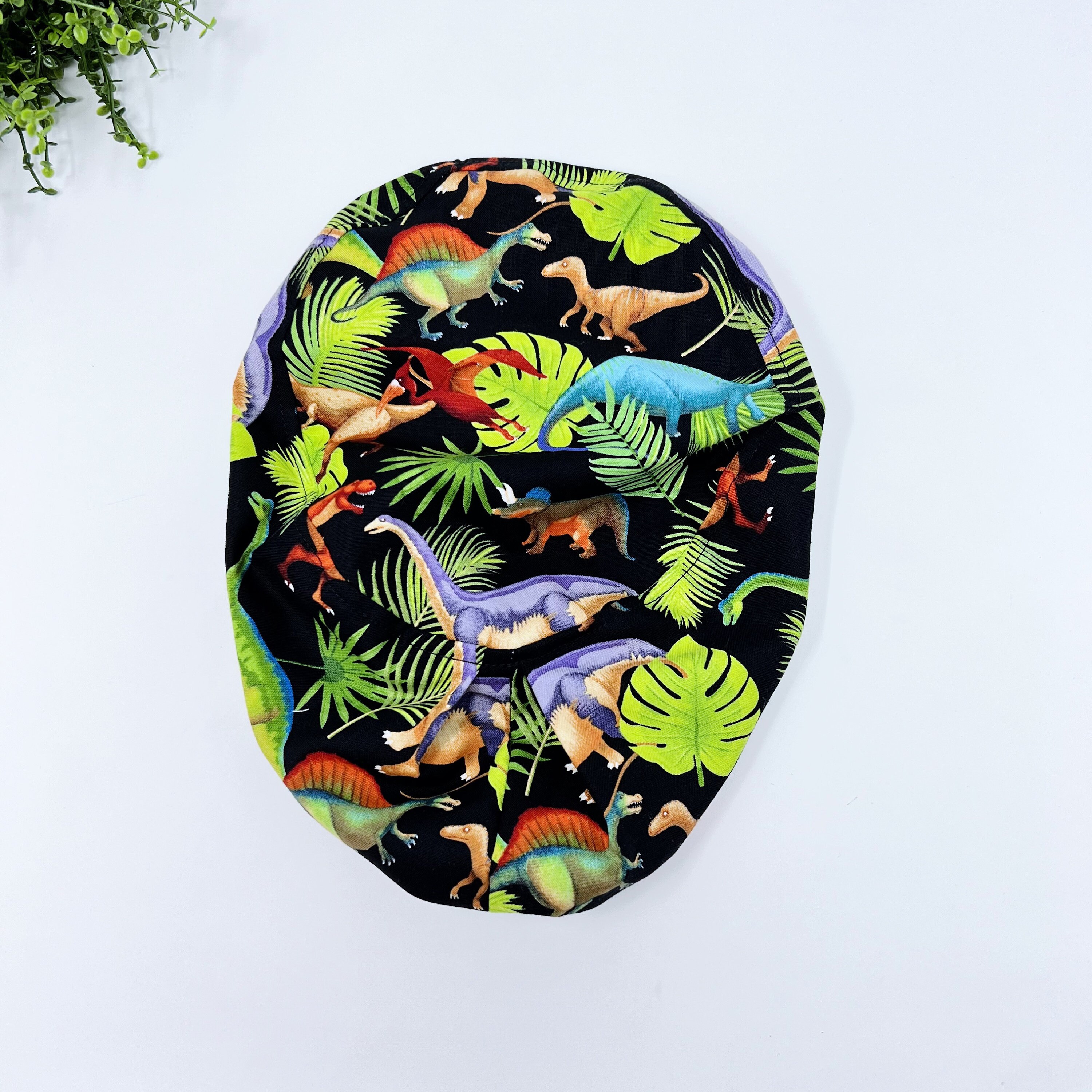 Dinosaurs Euro Scrub Cap for Women Surgical Cap Satin Lined - Etsy