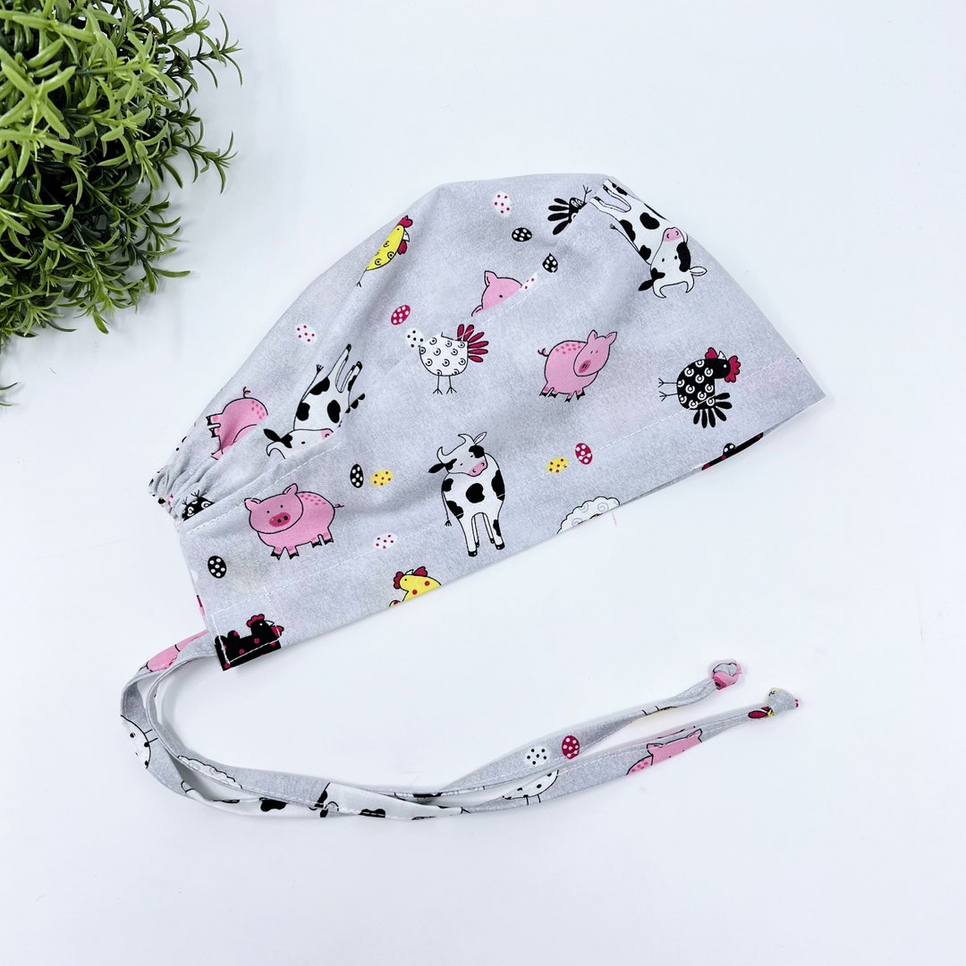 Cows Scrub Cap Surgical Cap. Funny Scrub Cap. Medical Scrub - Etsy