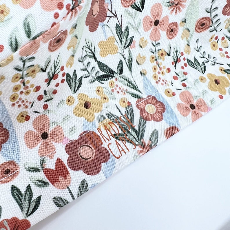 Flower Surgical Scrub Cap. Summer Skull Tie-back Style Surgical Cap for ...