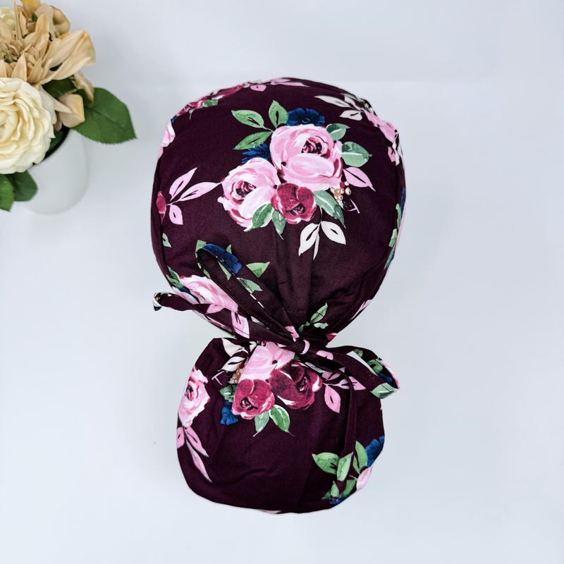 Maroon Scrub Cap Men - Etsy