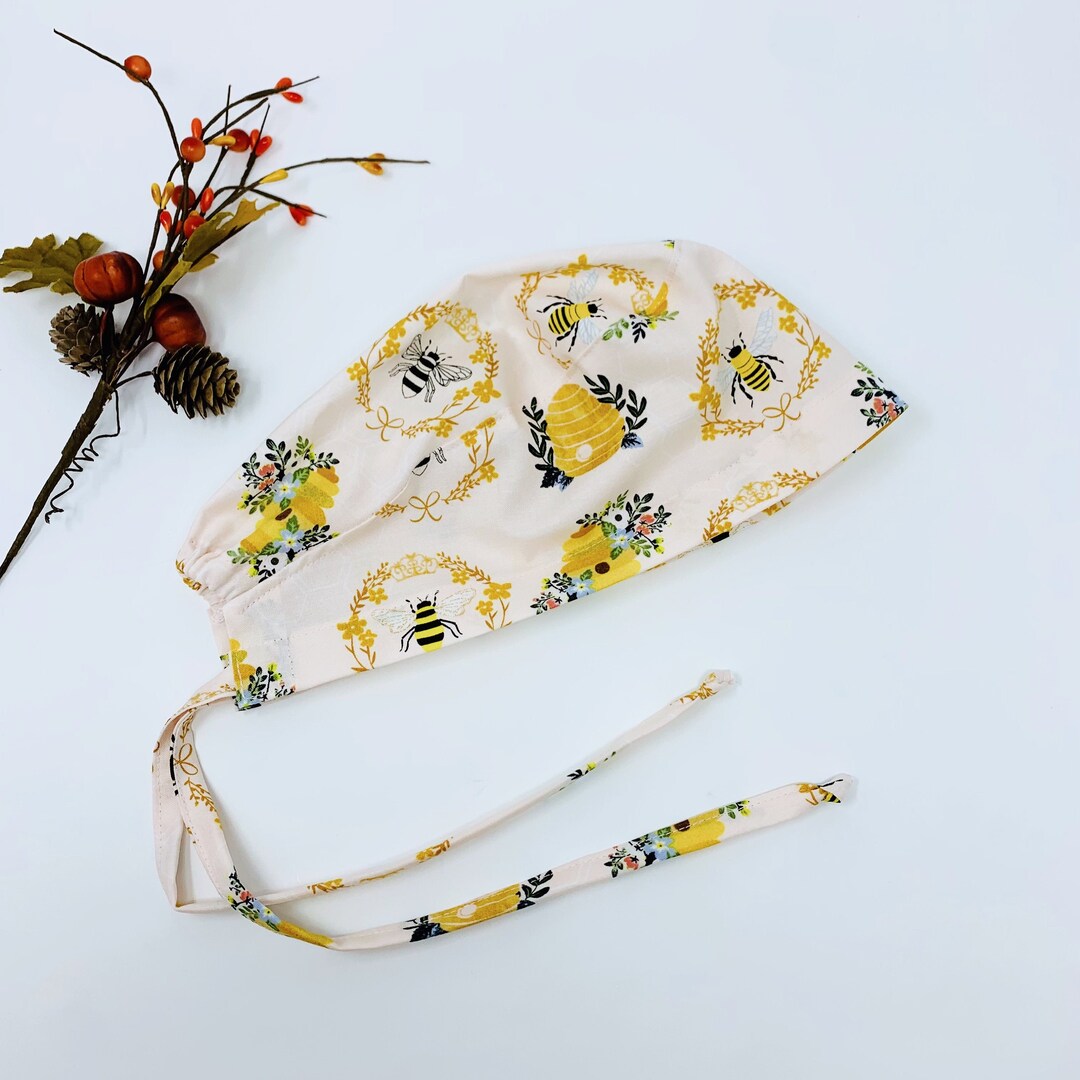 Bees Surgical Cap. Medical Scrub Cap. Dental Scrub Cap, Scrub Caps for ...