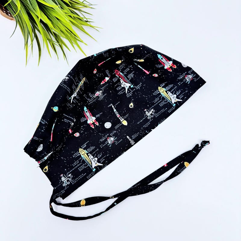 Mens Scrub Caps Rockets - Etsy