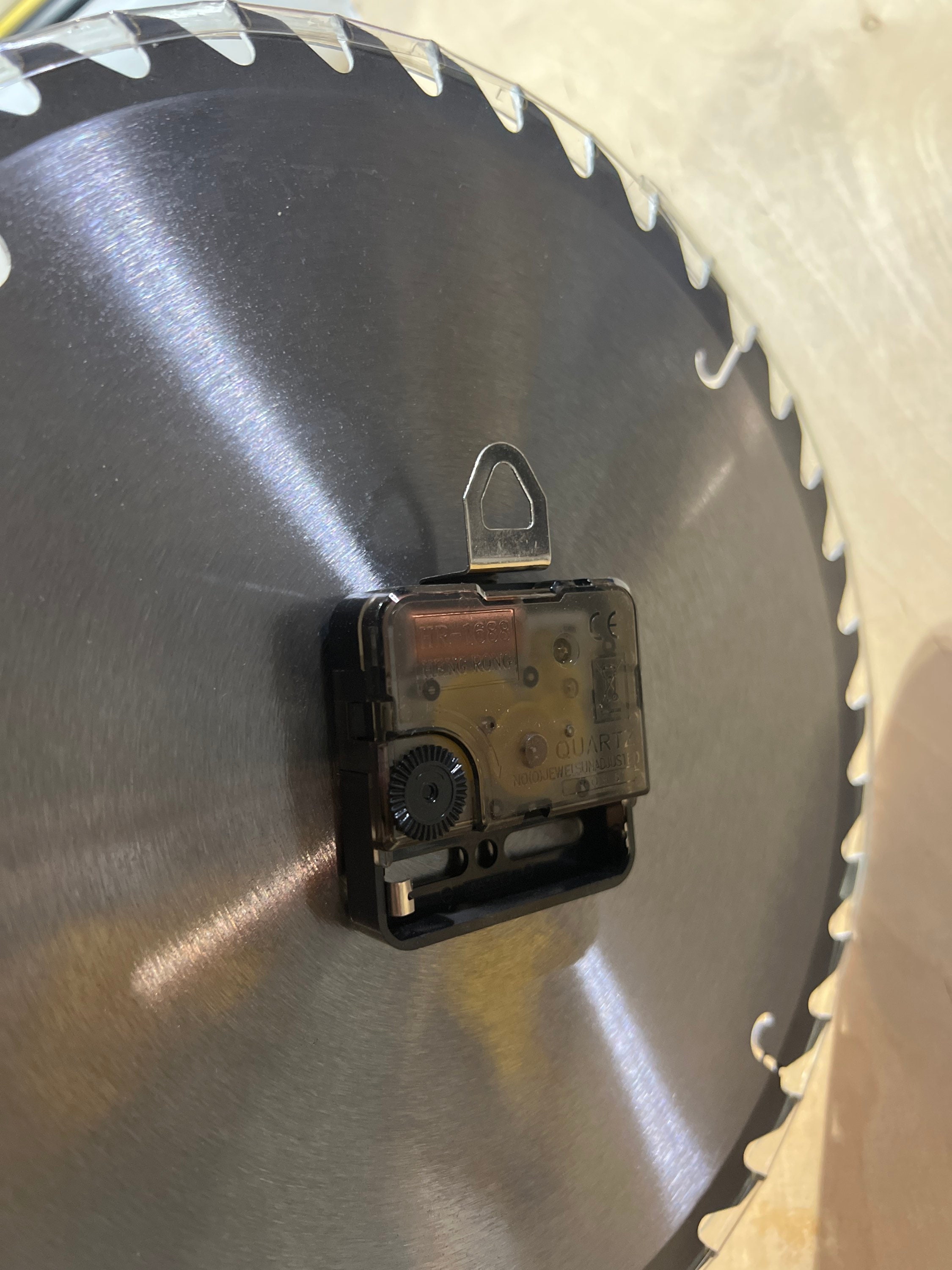 Personalized Custom 10” Saw Blade Clock - Etsy