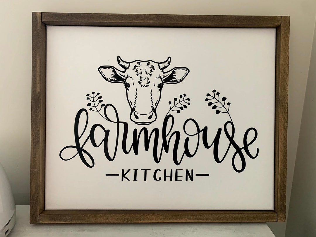 Farmhouse Kitchen Sign - Etsy