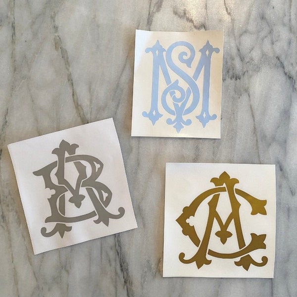Monogram Initials - Etsy