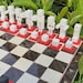 Minecraft Chess Set W Minecraft Pieces With Board Handmade 3D Chess Set ...