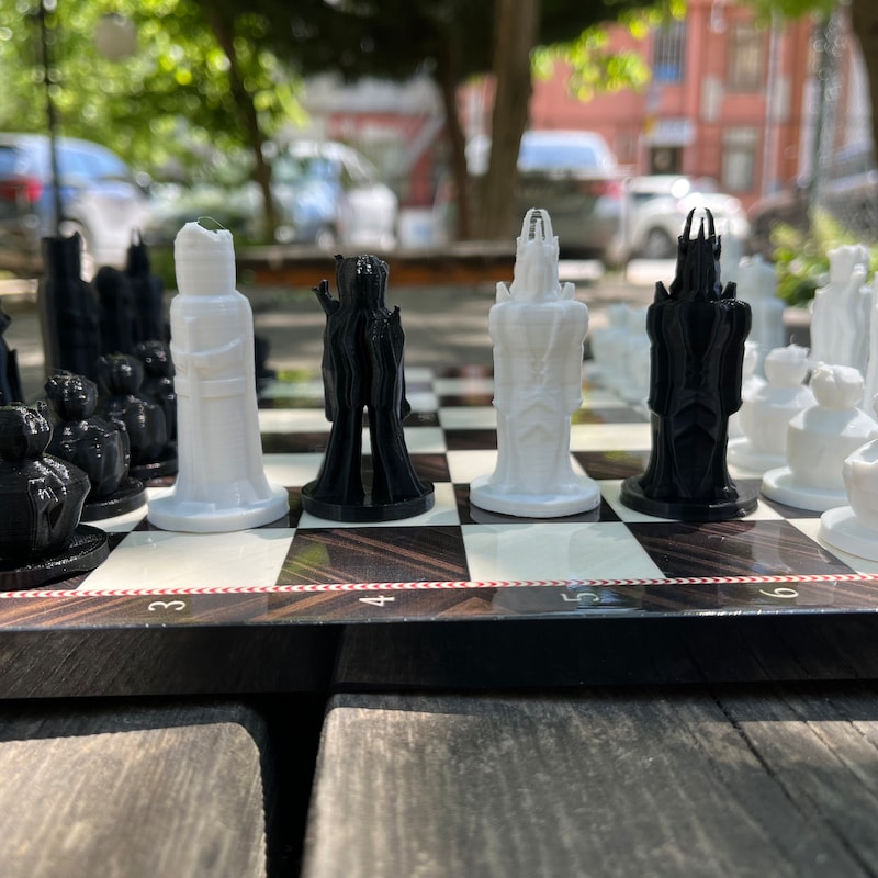 Custom Chess Set - Etsy
