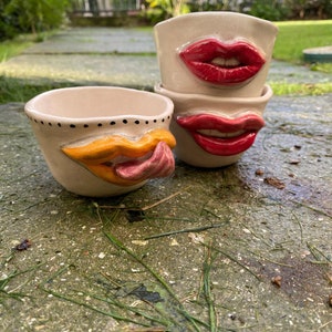 Personalized Ceramic Mug W Handmade Lip Mug Pottery Mug - Etsy