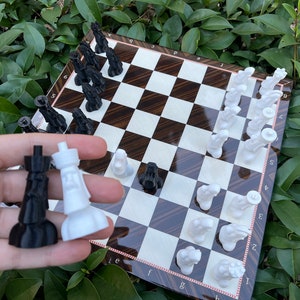 Moai Statue Chess Set: Unique Easter Island Figures - Etsy
