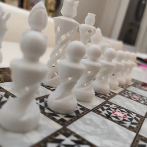 Chess Kingdom Set W\ Human Chess Pieces - 3D Chess Set - Handmade ...