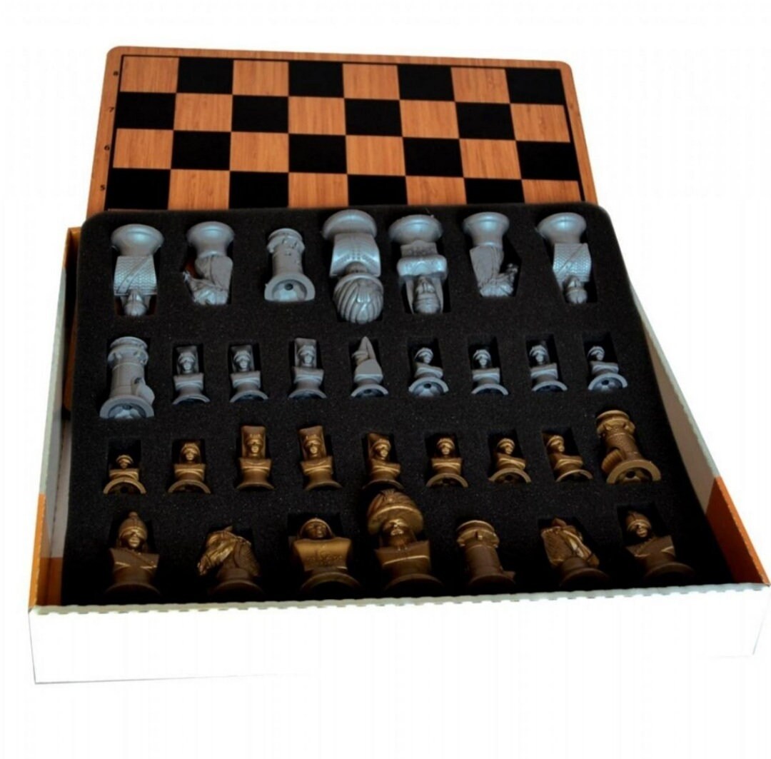 Ottoman Chess Set W Historical Chess Pieces Chess Pieces - Etsy