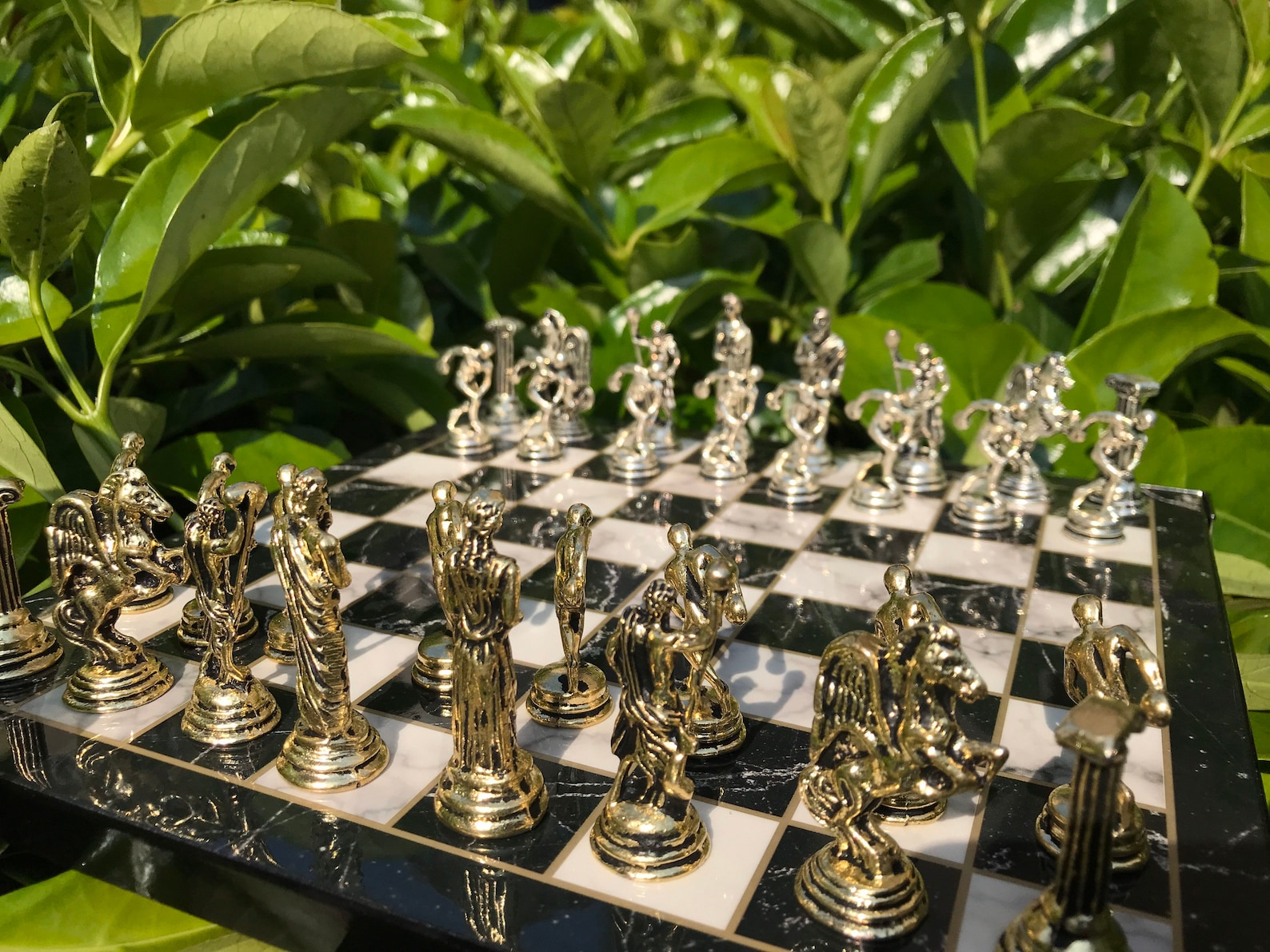 Greek Chess Set W/ Board Historical Figures Basketball - Etsy