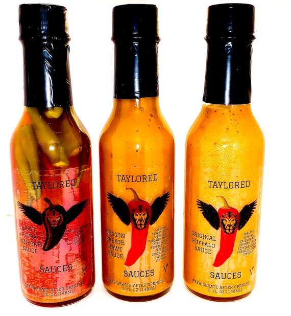 Taylored Sauces Dragon Breath Hawt Sauce Makes A Great Gift | Etsy
