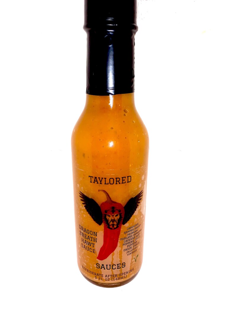 Taylored Sauces Dragon Breath Hawt Sauce Makes A Great Gift | Etsy