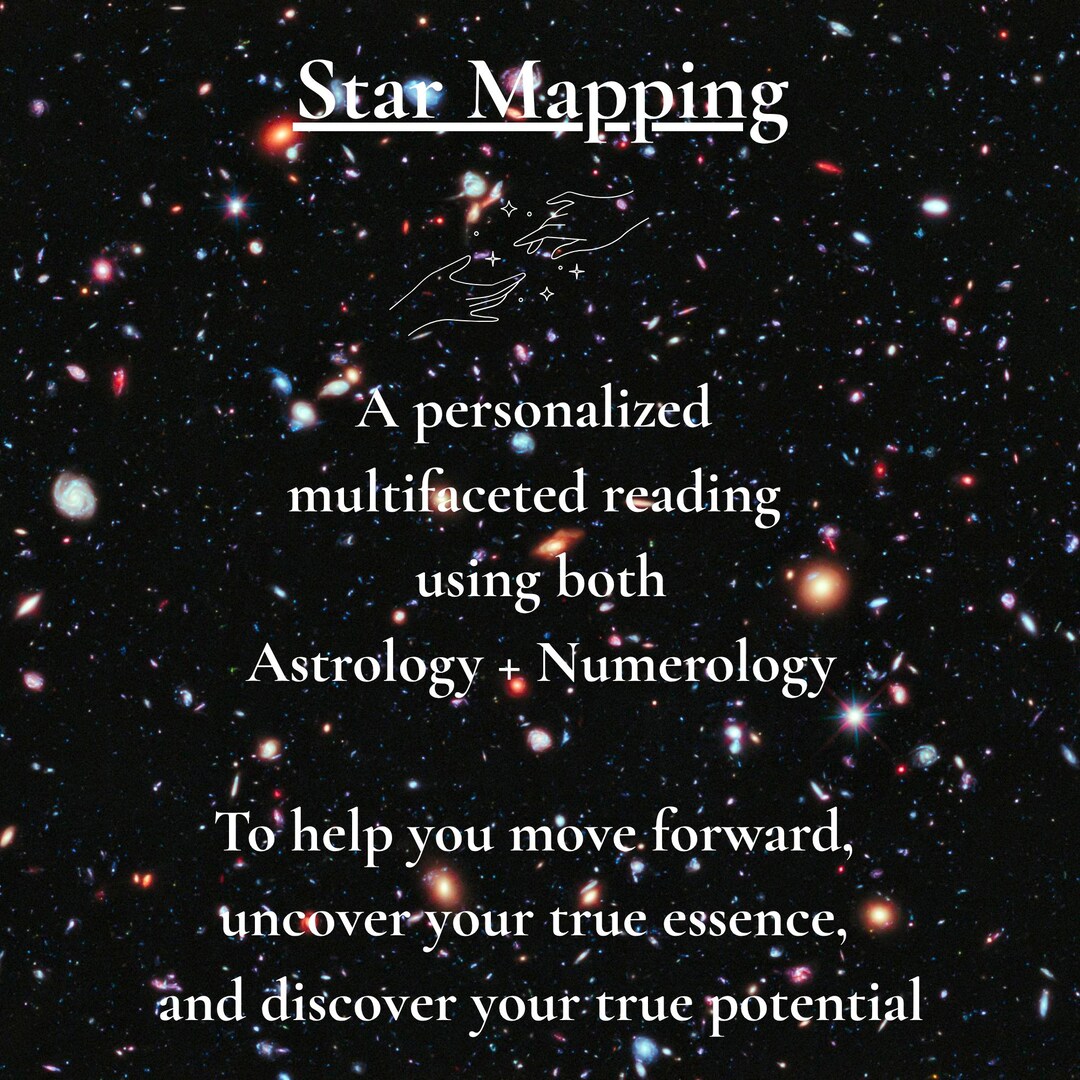 Astrology // Numerology // Cosmic Reading // Star Mapping Session - Etsy