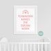 Teamwork Makes the Dream Work Print, Rainbow and Heart Print, Classroom ...