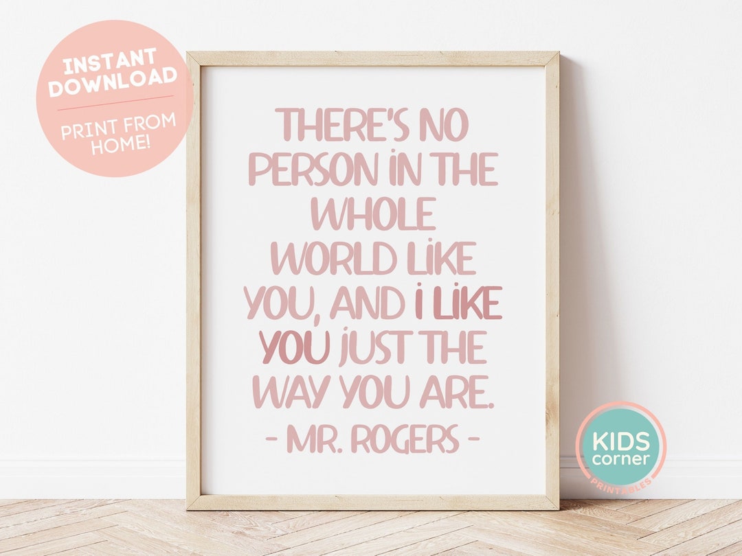 There's No Person in the Whole World Like You, and I Like You Just the ...