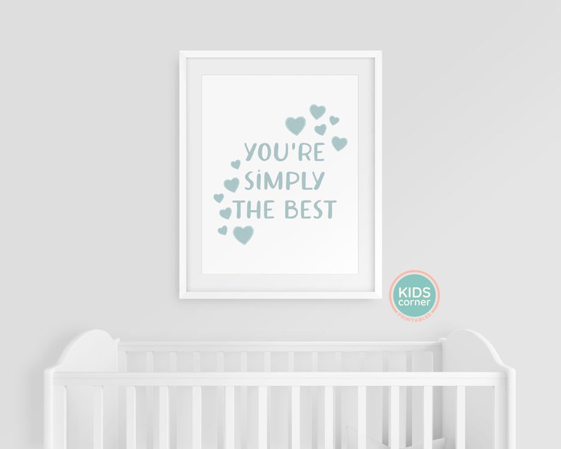 Simply the Best Print, Simply the Best Download, Printable Wall Art ...