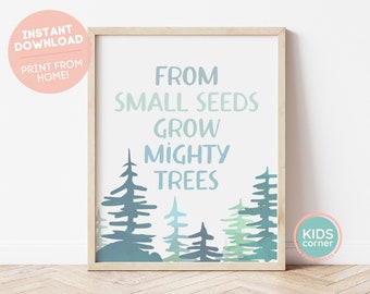 Grow Mighty Trees | Etsy