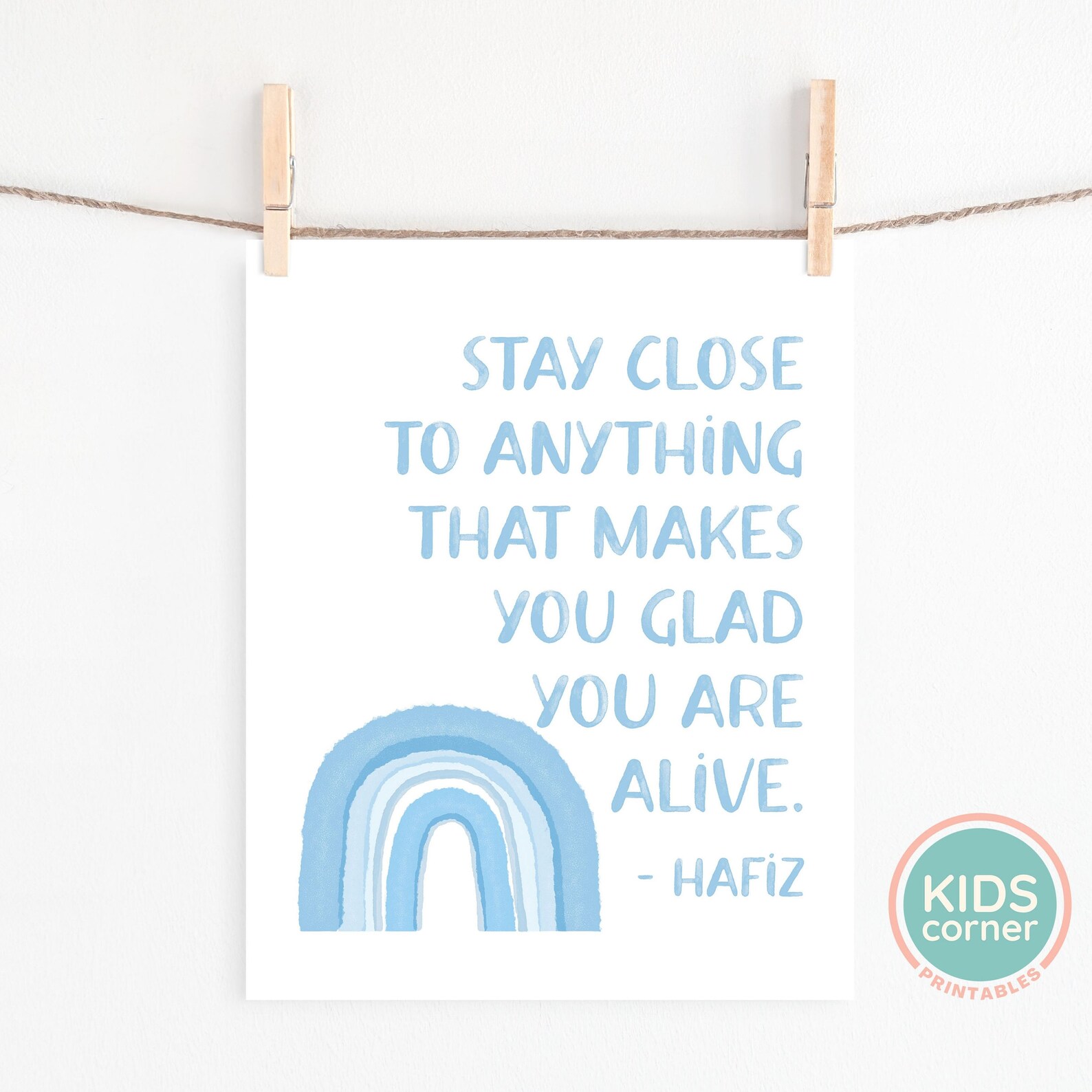 Stay Close Alive Print Stay Close to Anything That Makes You | Etsy