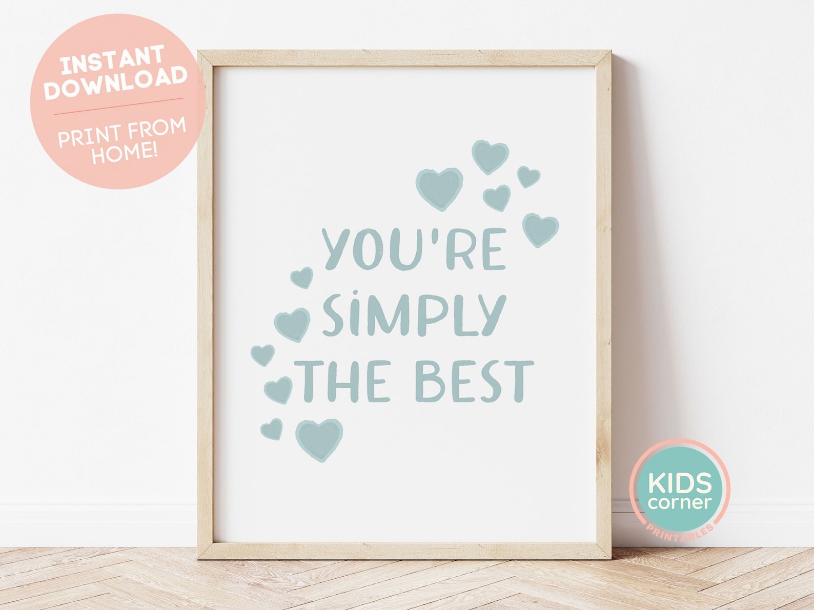 Simply the Best Print, Simply the Best Download, Printable Wall Art ...