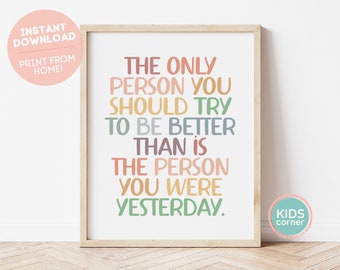 Try to Be Better | Etsy