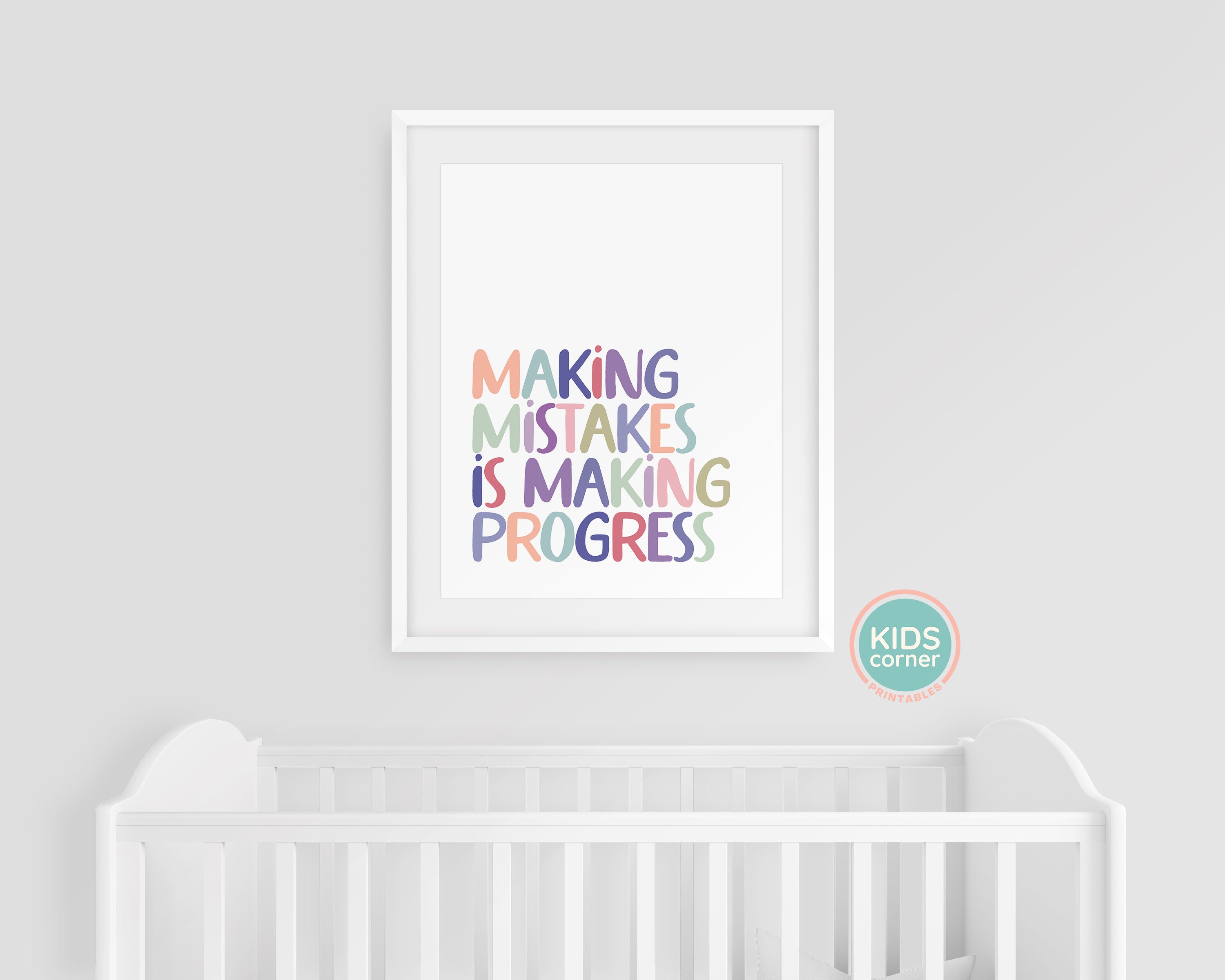 Making Mistakes is Making Progress Printable Quote Classroom - Etsy
