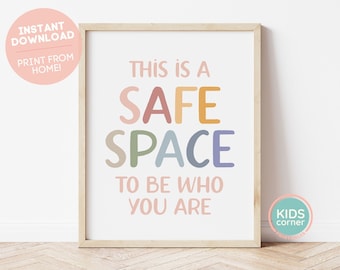 You Are in a Safe Space to Spill the Tea - Etsy