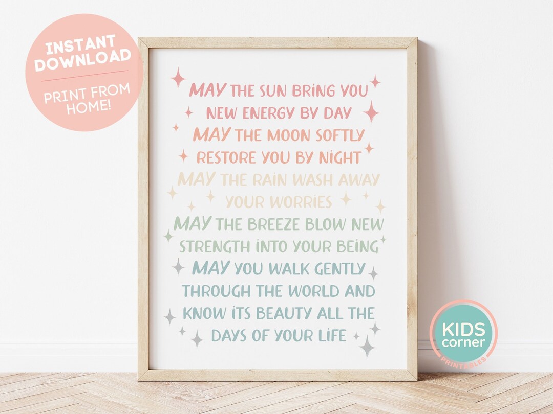 May the Sun Bring You New Energy, May the Moon Softly Restore You, May ...