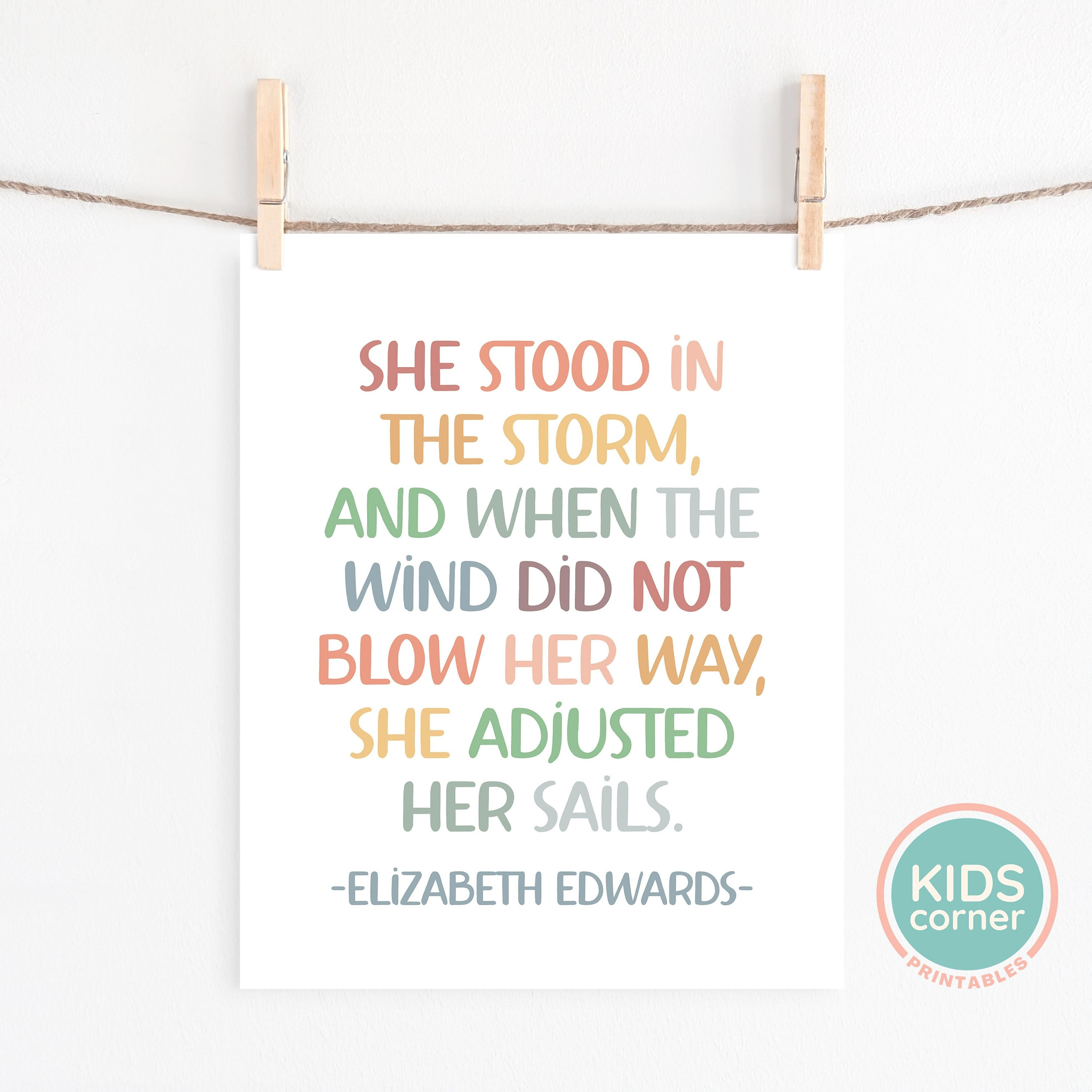 She Stood in the Storm, and When the Wind Did Not Blow Her Way, She ...