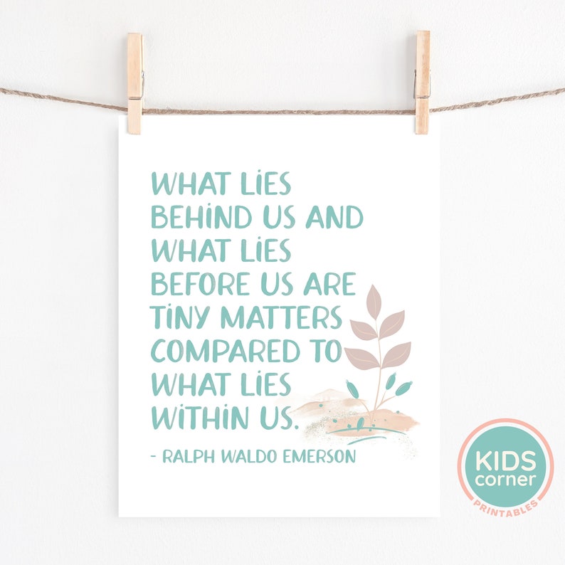What Lies Behind Us and What Lies Before Us Are Tiny Matters Compared ...