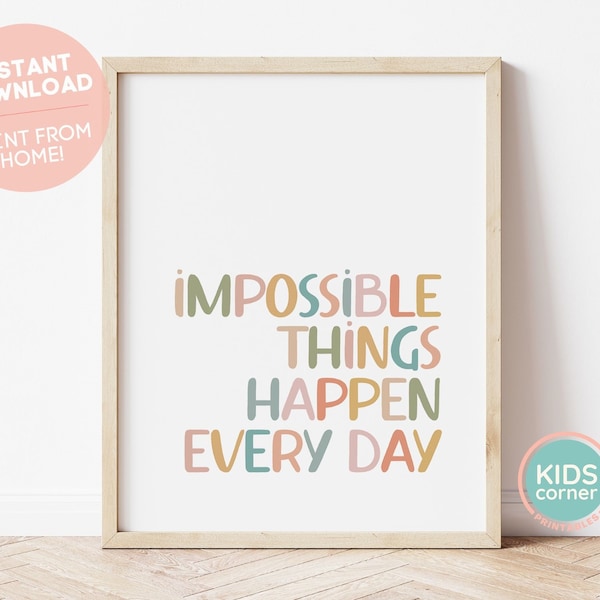 Impossible Things - Etsy