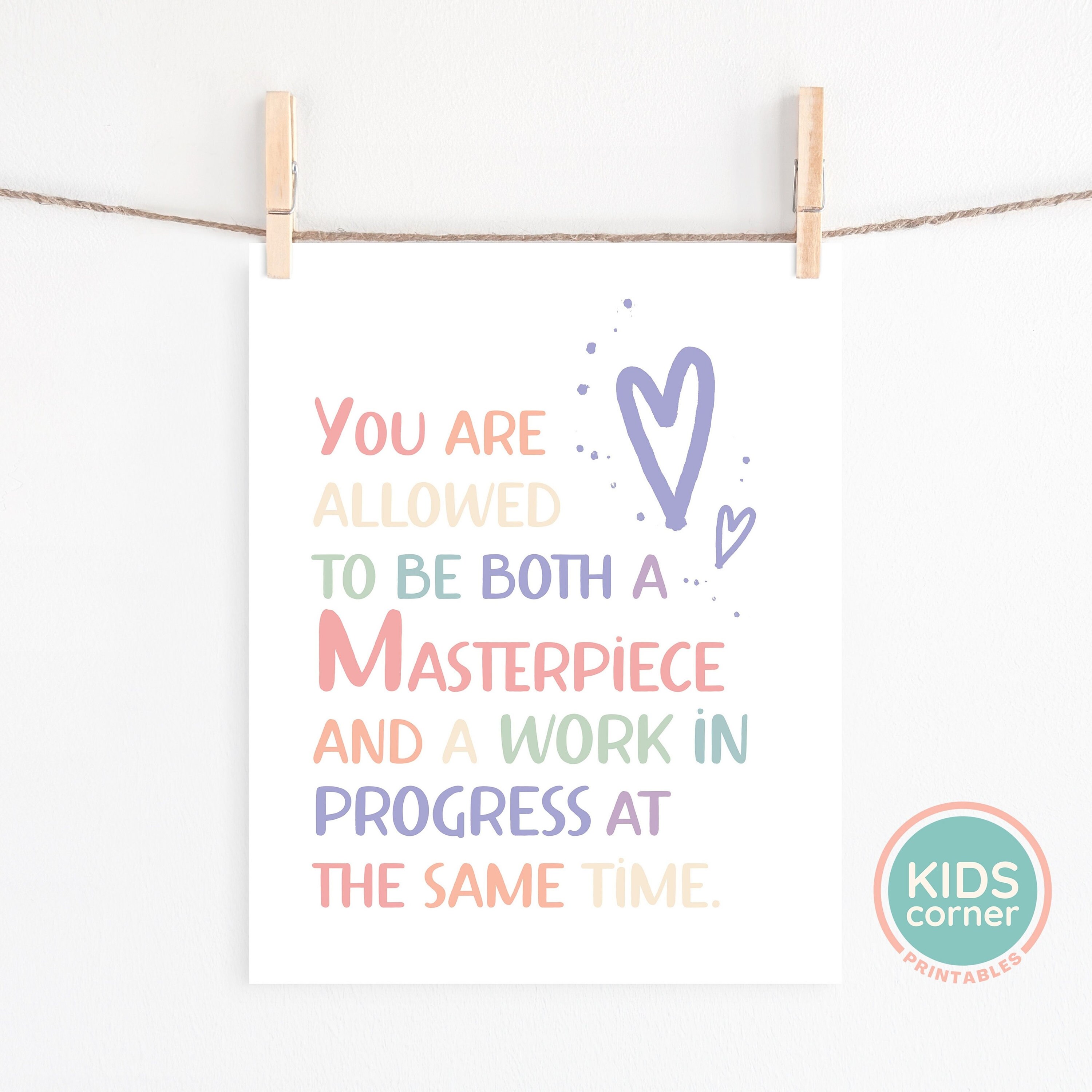 You Are Allowed to Be Both A Masterpiece and A Work in Progress at the ...