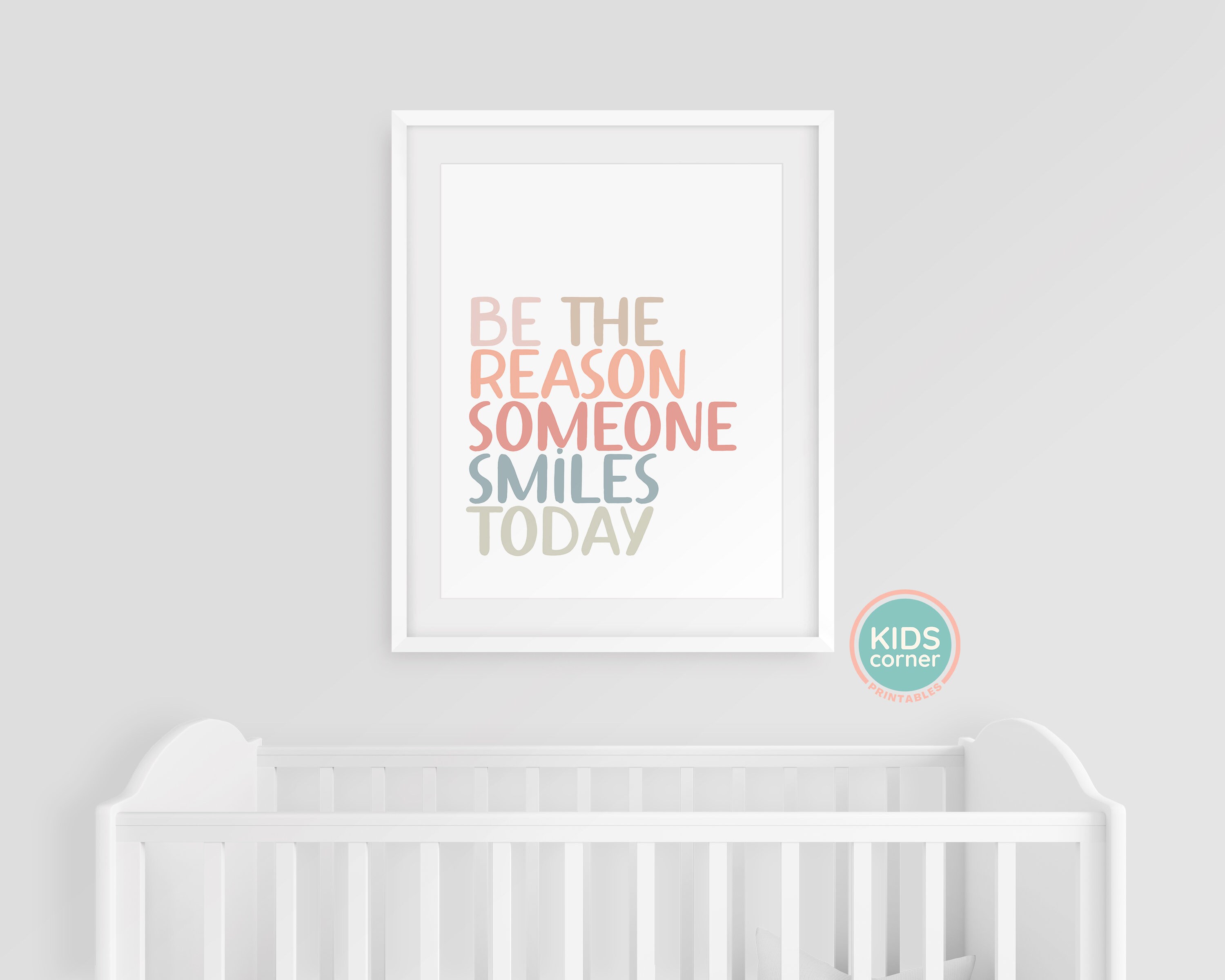 Be the Reason Someone Smiles Today Print, Boho Print, Boho Chic ...