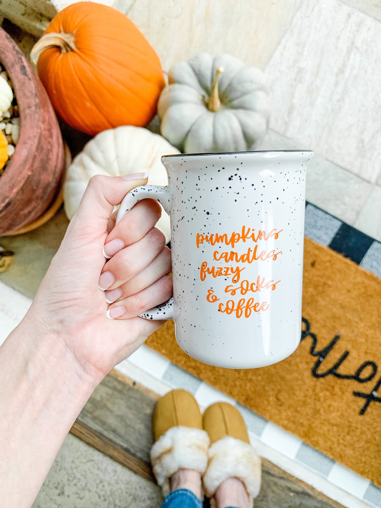 Pumpkin Mug Fall Mug Autumn Mug Fall Coffee Mug | Etsy