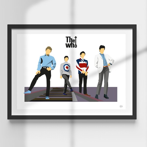 The Who Band Wall Art - Etsy