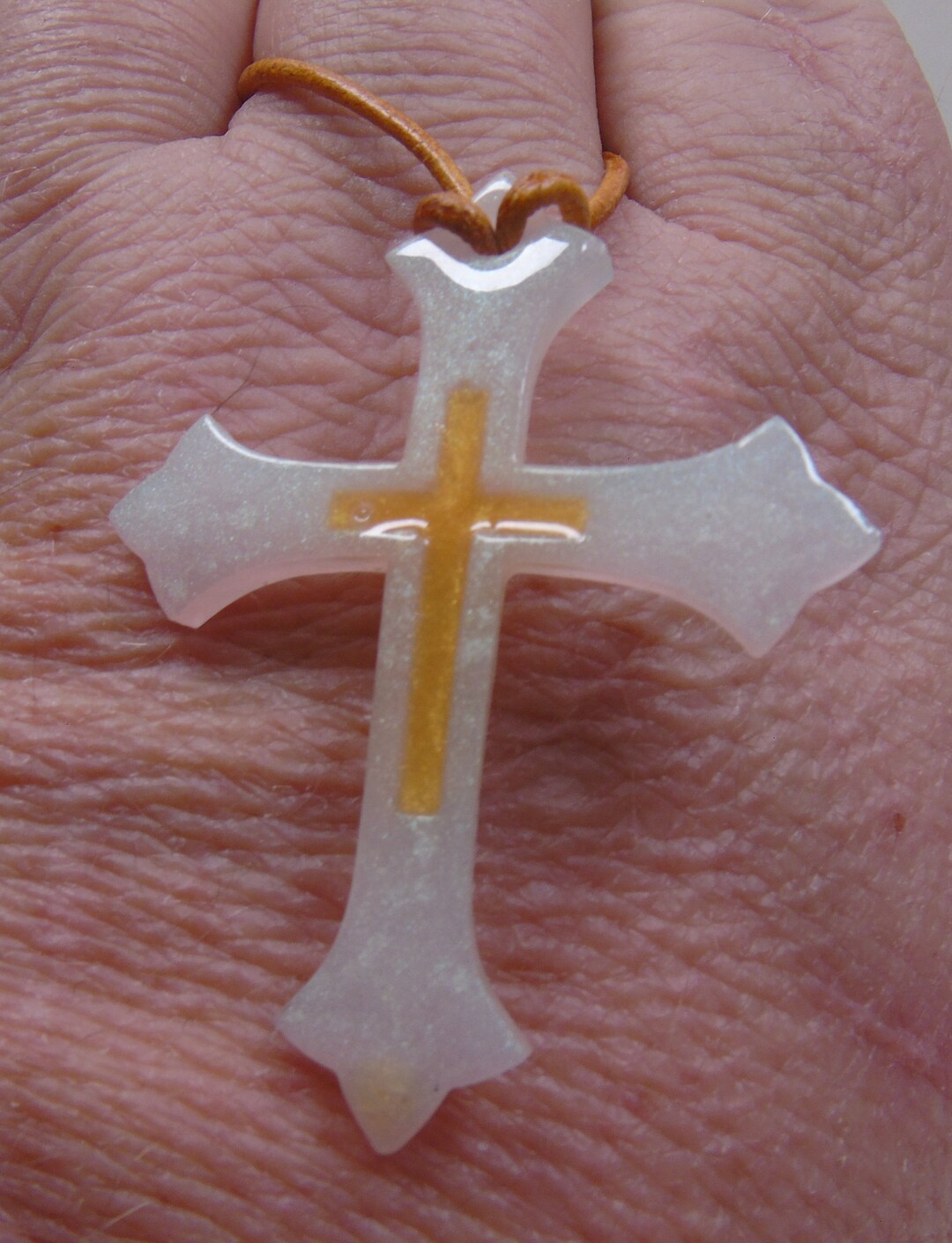 Belle croix byzantine d’incrustation d’or de modèle - Etsy France