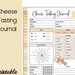 Cheese Tasting Notes Journal Printable - Etsy