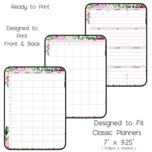 Teacher Planner Printable, Undated Planner, Lesson Planner, Academic ...
